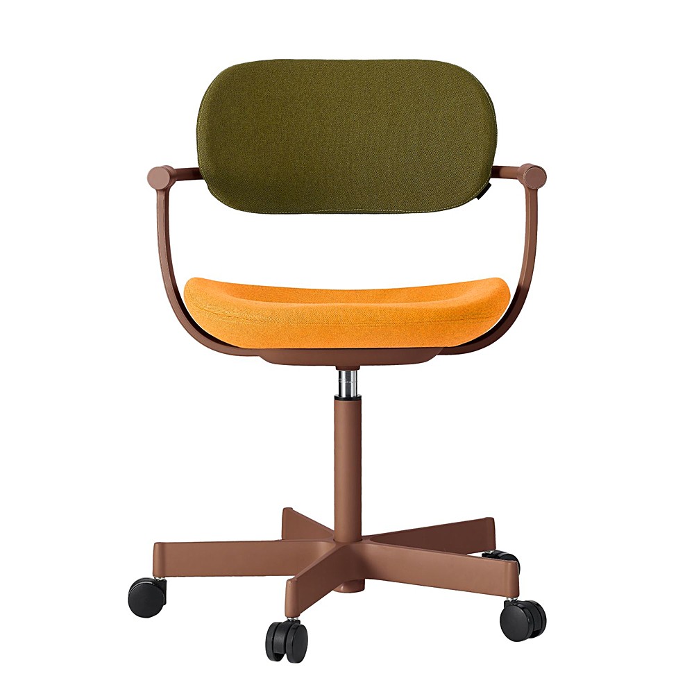 [ 公式ストアモデル ・ 組立式 ] バーテブラ03 ( vertebra03 ) 5本脚 KG825KCM1F0423C 本体 : F2 / チェスナットブラウン 抵抗付ウレタン双輪 ...